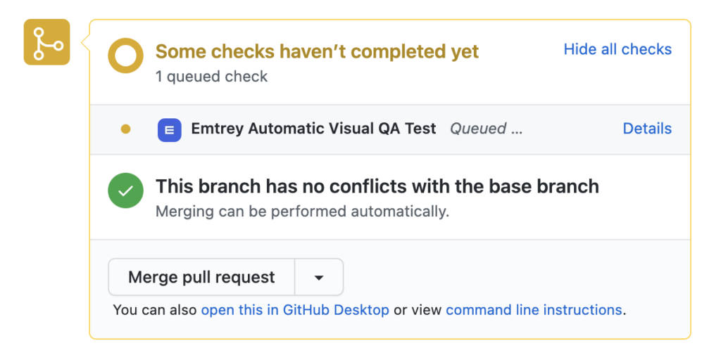 Connecting to GitHub - EMTREY
